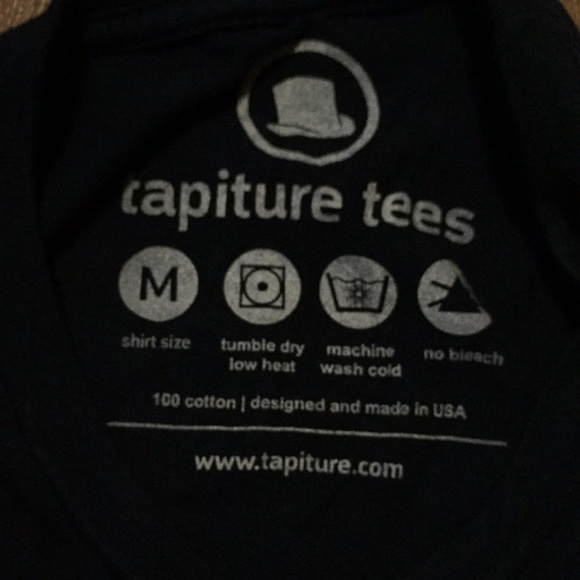 tapiture | Shirts | Tapiture Tees Tshirt Abide Size M Navy Blue | Poshmark